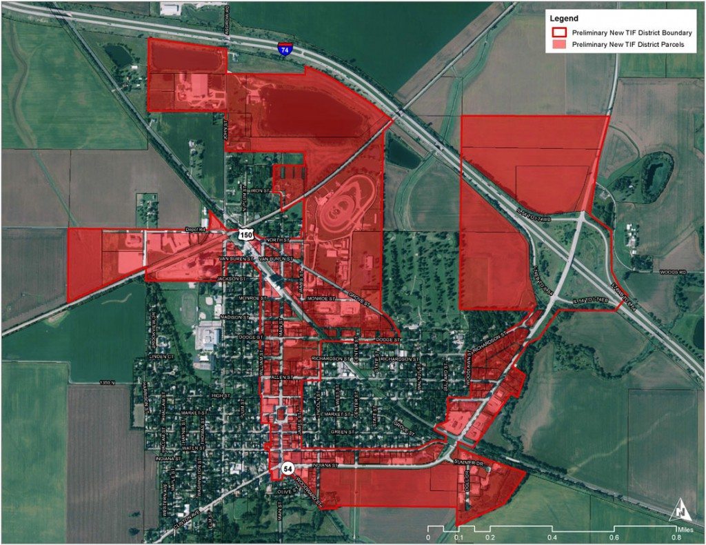 Preliminary TIF 3 Map - City of Farmer City